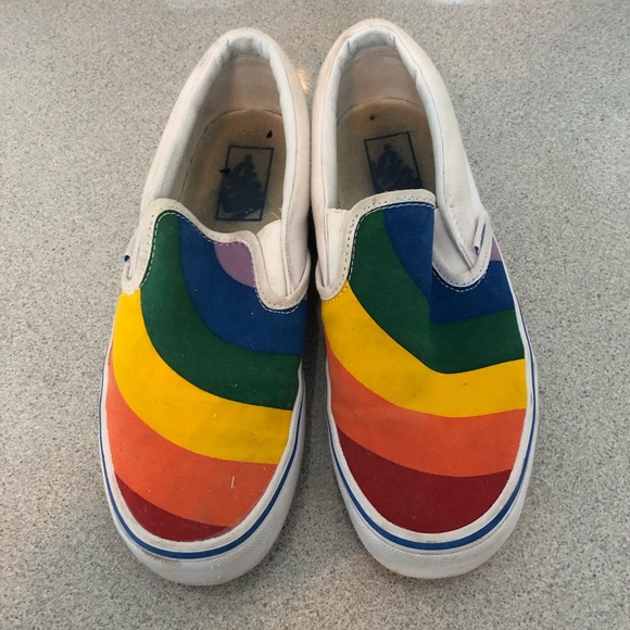 Vans Shoes | Rainbow Vans | Poshmark